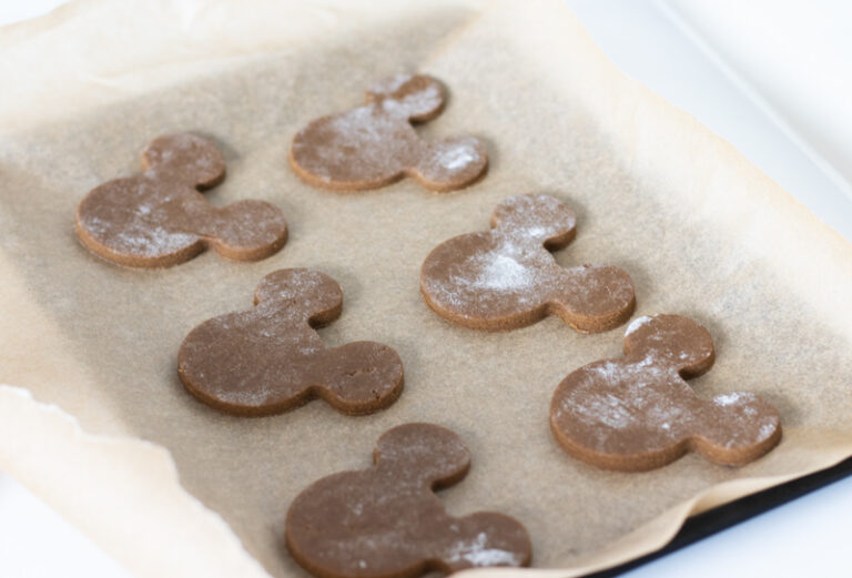 Mickey Mouse Gingerbread Cookies